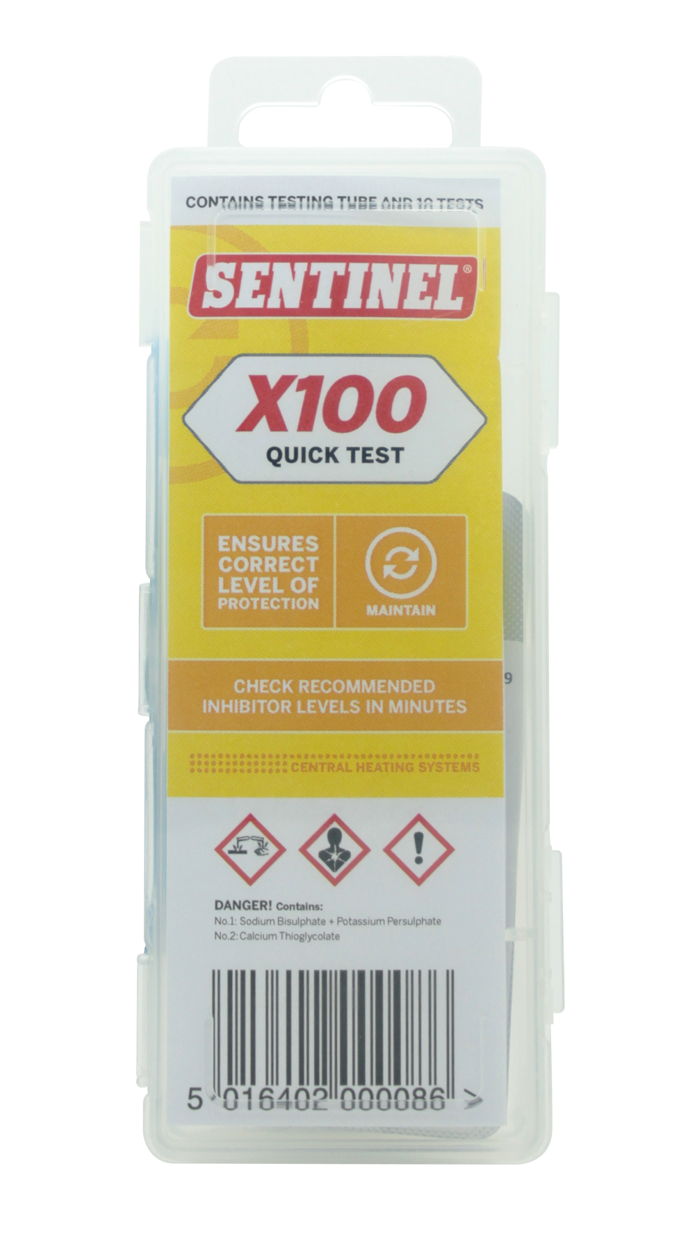 Sentinel X100 Test Kit – Sentinel Performance Solutions Limited